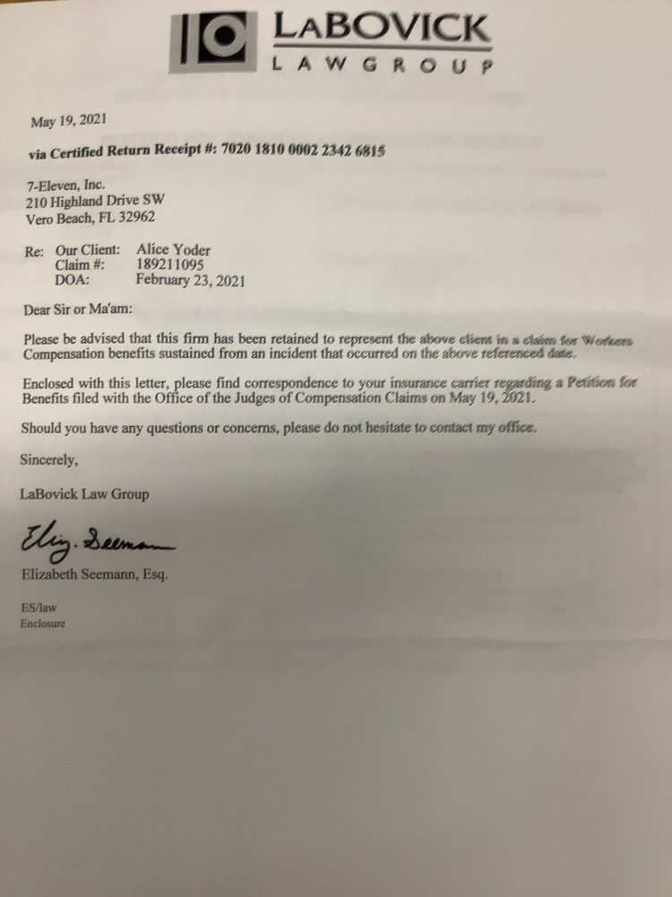 Inspection/Violation/Warning Letter Submission Form | Zenput