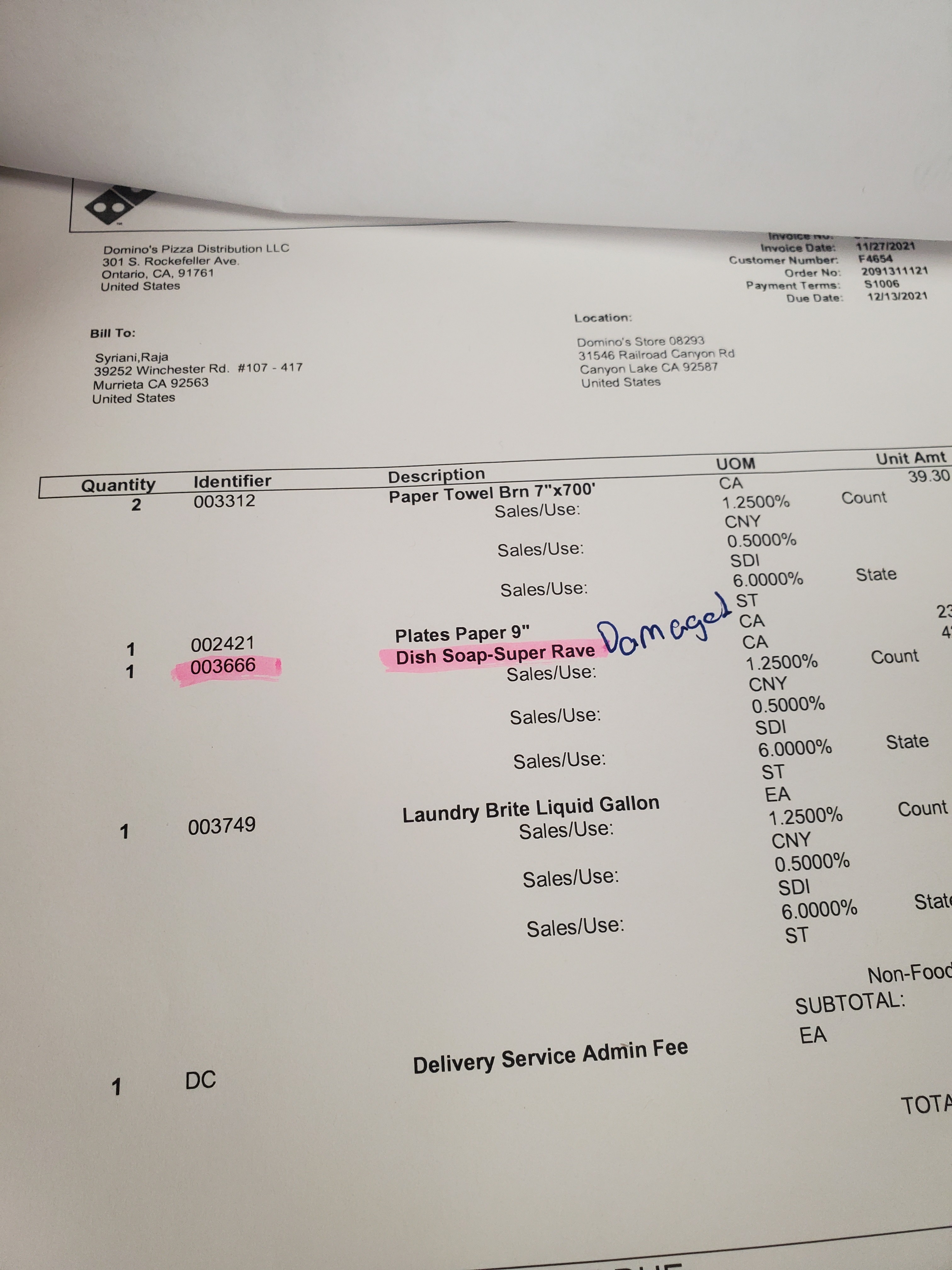 Food Credit | Zenput